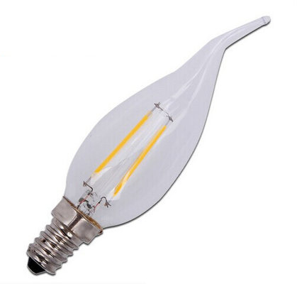 Chandelier 4W Led Filament Candle Bulb E12 E14 Dimmable Filament Led Bulb