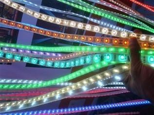 DC12V - 24V 60 leds 4.8W SMD3528 LED Strip 4000K - 5000K Day White , Flexible Led Strip Light