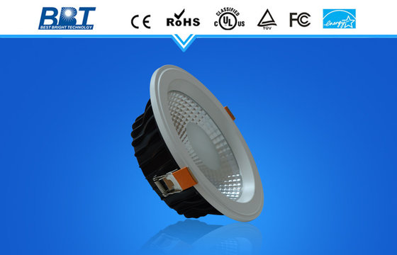 1710 Lumen 5000K Cob Led Downlight , 18w / 20w / 30w Led Ceiling Lights
