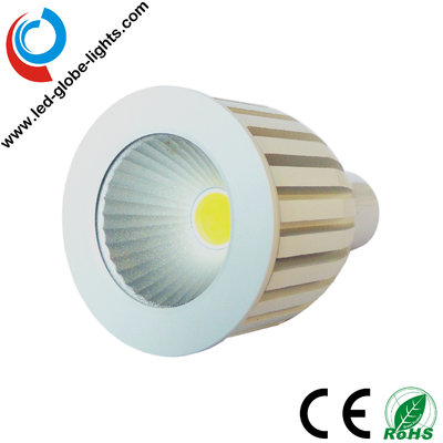 Energy and Cost Saving 340 - 350LM, 220V 5W COB GU10 LED Spotlight for Mall and Hotel