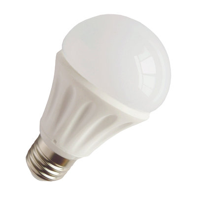5w E27 SMD5630 A60 Globe Ceramic Light Bulb for Home / Office / Showcase / Bar Lighting