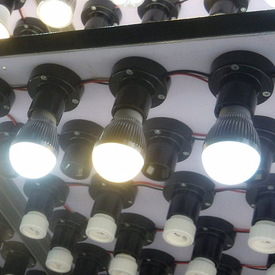 180 Degree E27 / E26 3W 240, 250, 270 Lumens LED Globe Light Bulbs with 130v, 30v, 250v