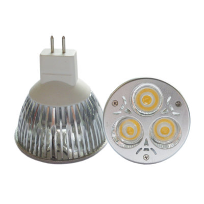 OEM High Power MR16 3 X 1 W 12V DC E27 Gu10 Edison, Cree, Epistar LED Spotlight for Hotel