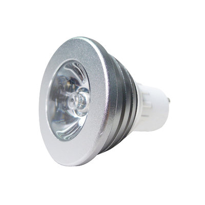 3W No UV, IR Radiation GU10 3W Remote Control 16 - Color RGB LED Bulbs Spotlights