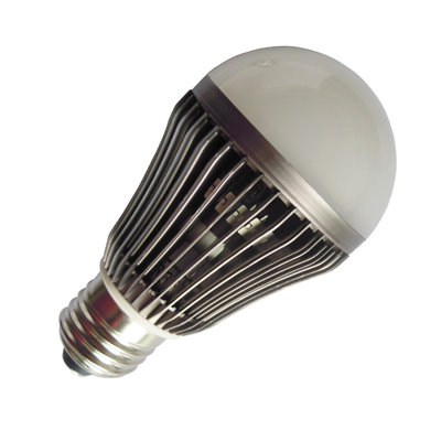 Customized 3W Aluminum E27 LED Light Bulbs With Ultra - Thin Aluminum 1050 Heat Sinks
