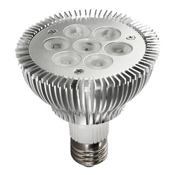 Shock and Vibration Resistant 7 X 1 W E27 Par30 Brightest LED Light, Spot Light Bulb