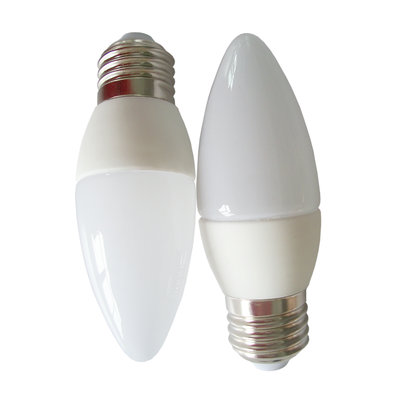 Shock and Vibration Resistant 3 * 1 W E14 / E27 Ceramic Light Bulb for Candle Droplight