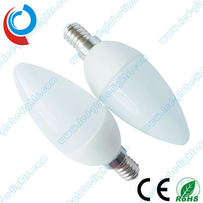 3W  E14, E27 Ceramic Candle Light Bulb for Warehouse lighting, Hotel,  Restaurant Lighting