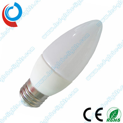 Shock and Vibration Resistant 3 * 1 W E14 / E27 Ceramic Light Bulb for Candle Droplight