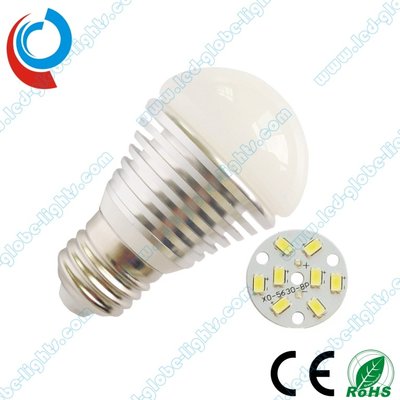 E27 4W Aluminum SMD LED light Bulbs for Showcase / Bar Lighting, Display Case Accent