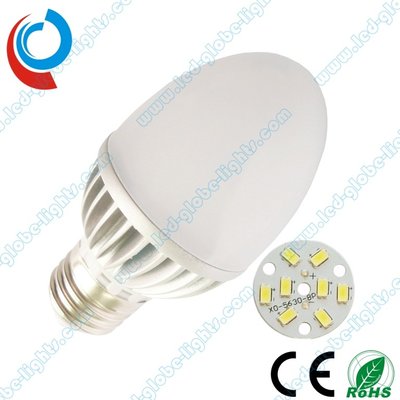 320 - 400 Lumen 2700 - 6000K E27 4W Aluminum SMD LED Light Bulbs Lamps ( 2 years warranty)