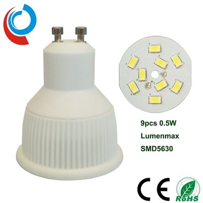 90~250VAC 5W SMD 5630 LED Ceramic Light Bulb, GU10 LED PAR16 with 420~440 Lumens Output