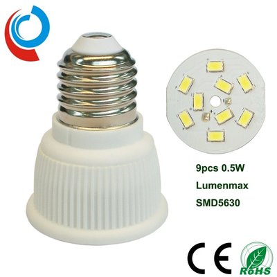 420~440lm E27 Ceramic Light Bulb SMD 5630 LED PAR16 5 Watt With 90~250V Wide Voltage Input
