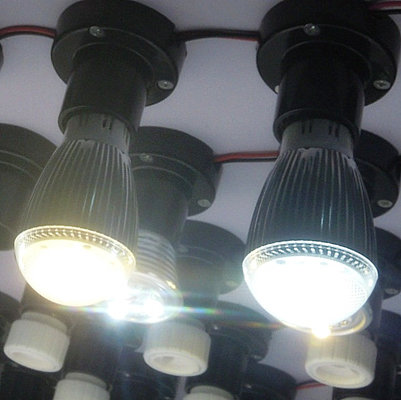 Amusement Park, Warehouse, hotel 3W 130v, 240v, 250v Aluminum E26 / E27 LED Light Bulbs