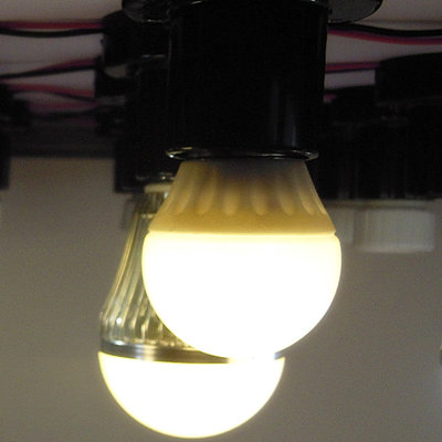 IP44 G45 3 Watt E14 and E27 Interior Lighting Ceramic Light Globe Bulb