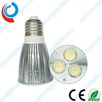 No Flicker, UV Radiation GU10 / E27 6w 320lm - 360lm Dimmable LED Light Bulbs Lamp