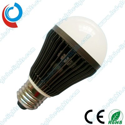 6W Globe SMD 5630 LED light Bulbs with Fin shaped Aluminum 1050 Heat Sinks for Home
