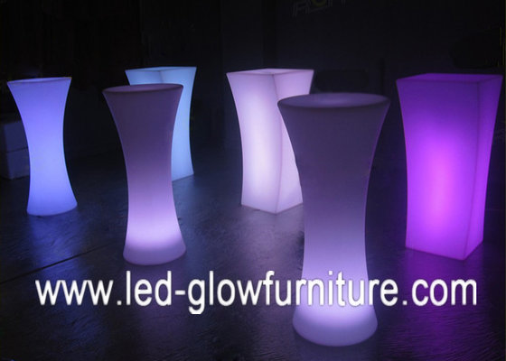 Plastic Roman Columns LED Illuminated Table lighting pillars 16 colors changing