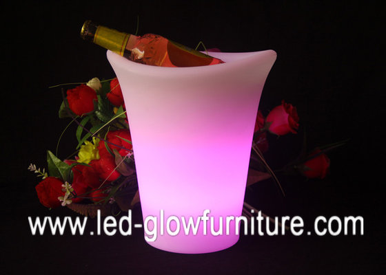 16 Color Changing Light Up LED Flower Pots , illuminated lighted planter pot