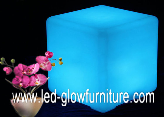 Small size Rechargeable color changing durable led stool cube for indoor and outdoor