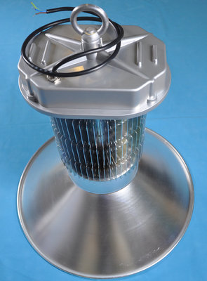 200W Industrial LED High Bay Lighting Fixture 16800LM With Fin Style Heatsink, Waterproof Meanwell Driver
