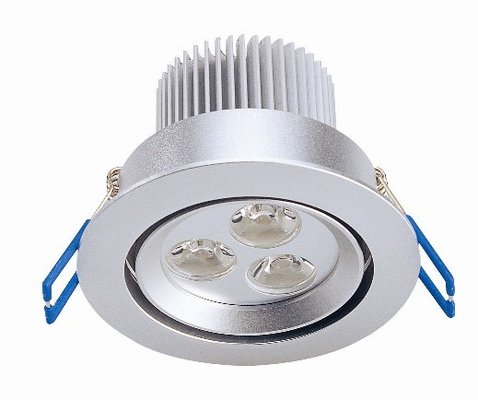 3W Recessed LED Downlights, Epistar /  Edison LED Light Downlight AC85 - 265V 240 - 270LM