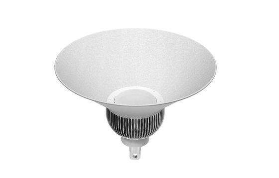 100W Waterproof E40 COB LED High Bay Lights, Fin-type Heat Sink, Safety Hook Available