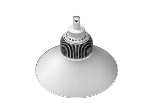 100W Waterproof E40 COB LED High Bay Lights, Fin-type Heat Sink, Safety Hook Available
