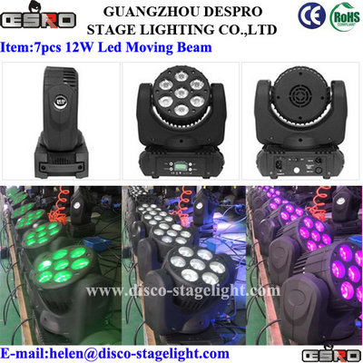 15W RGBW Moving Head Beam DJ Disco Lights Osram LED Washer Lighting
