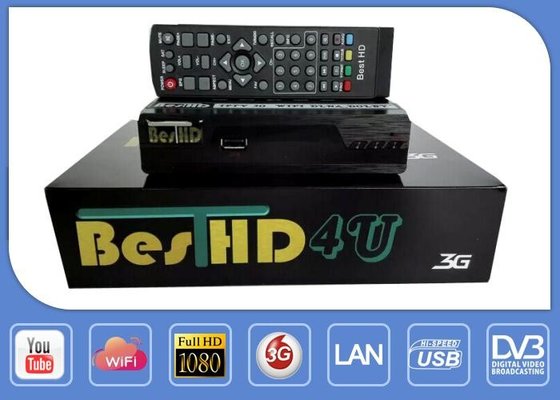 Home Digital TV  Satellite Receiver DVB S2 1Gbit DDRIII 1066 Frequency ALI3511