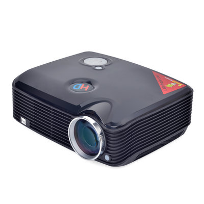 360 Degree Flip 2500lumens 800 × 600 LED Mini Projector With HDMI / USB / TV