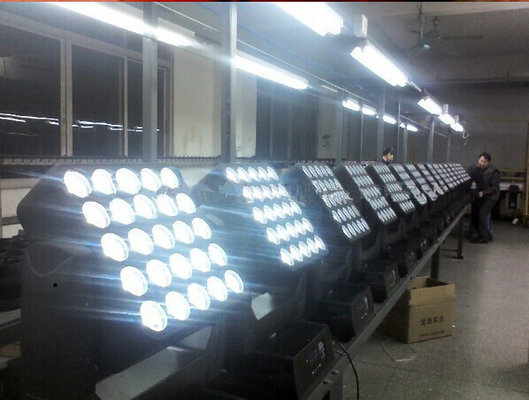 9 x 10W 4IN1 Led Moving Head Light , 40CH Wash Spot Stage Lights