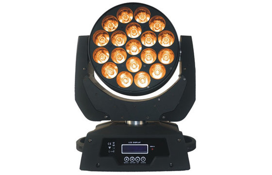 19X15W LED Moving Head Lights 5-in-1 RGBWA 300w for DJ and Disco
