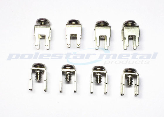 PC Heavy Duty Terminal Blocks 6-32 W/NCKL Plated Head Brass PCB Terminals