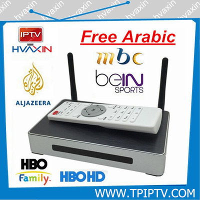 el precio de fábrica ninguna caja árabe libre del iptv de la paga mensual, canales indios, árabe canaliza la caja androide de la TV