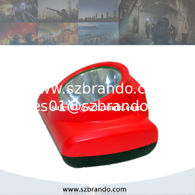 1W Cree LED Cordless Miner Cap Lamp with Cradles and OLED Display