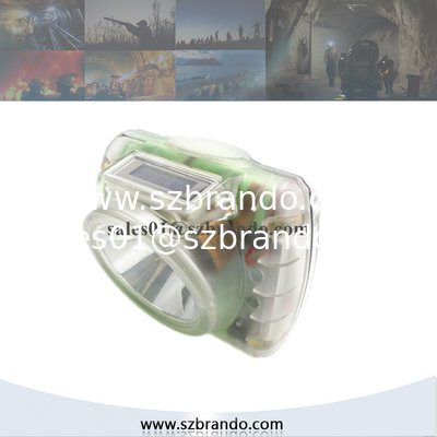 1W Cree LED Cordless Miner Cap Lamp with Cradles and OLED Display