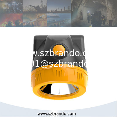BRANDO 4000Lux LED miners safety lamp for sale, ip67 led miner headlamp, Lightweight 170g