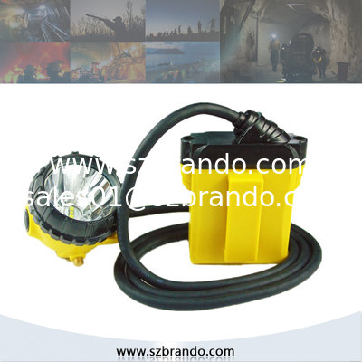 KL12LM 25000lux Corded coal miners headlamp with 10.4Ah Li-ion Battery