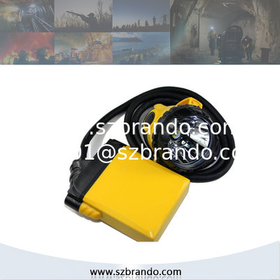KL12LM 25000lux Corded coal miners headlamp with 10.4Ah Li-ion Battery