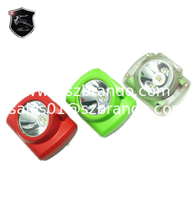New Design LED Wirless Miner Headlamp with 6.8Ah Li-battery, Fire-proof PC material cap lamp