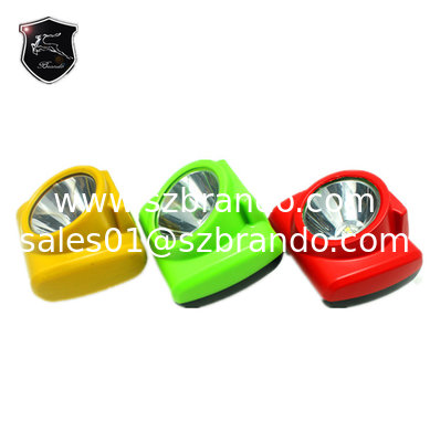 New Design LED Wirless Miner Headlamp with 6.8Ah Li-battery, Fire-proof PC material cap lamp