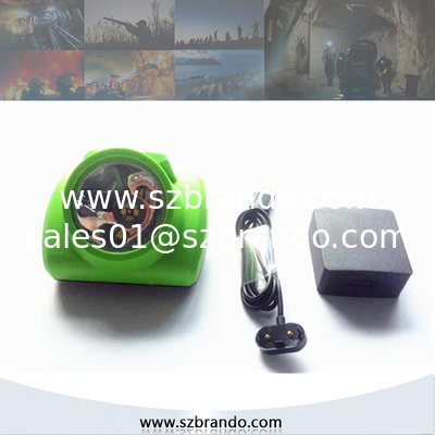 New Design LED Wirless Miner Headlamp with 6.8Ah Li-battery, Fire-proof PC material cap lamp