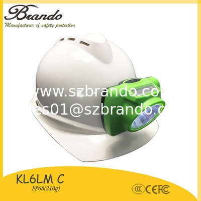 1w Cree LED cordless cap lamps msha approved with 18hrs working time