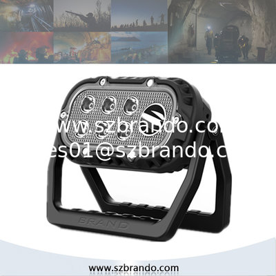 BRANDO NEW design 10w explosion proof led working lights with 12000mAh Li-ion Battery