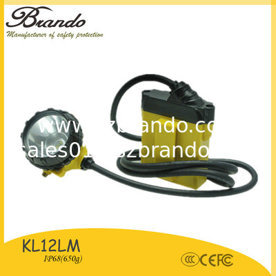BRANDO KL12LM intrinsically safe lamps with IP68, 6.2Ah Rechargeable Li-ion Battery