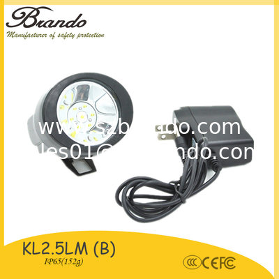 120g light weight miner cap lamp with 2.8Ah  high quality miners construction cordless cap lamp