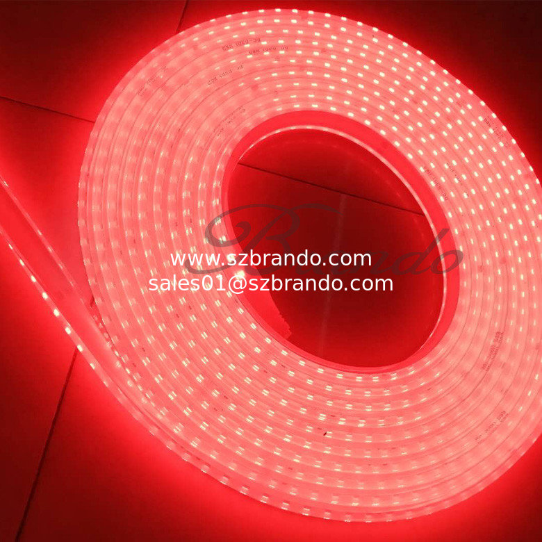 BRANDO flexible circuit board LED Red Tape Light in Tunnel waterproof led strip lights