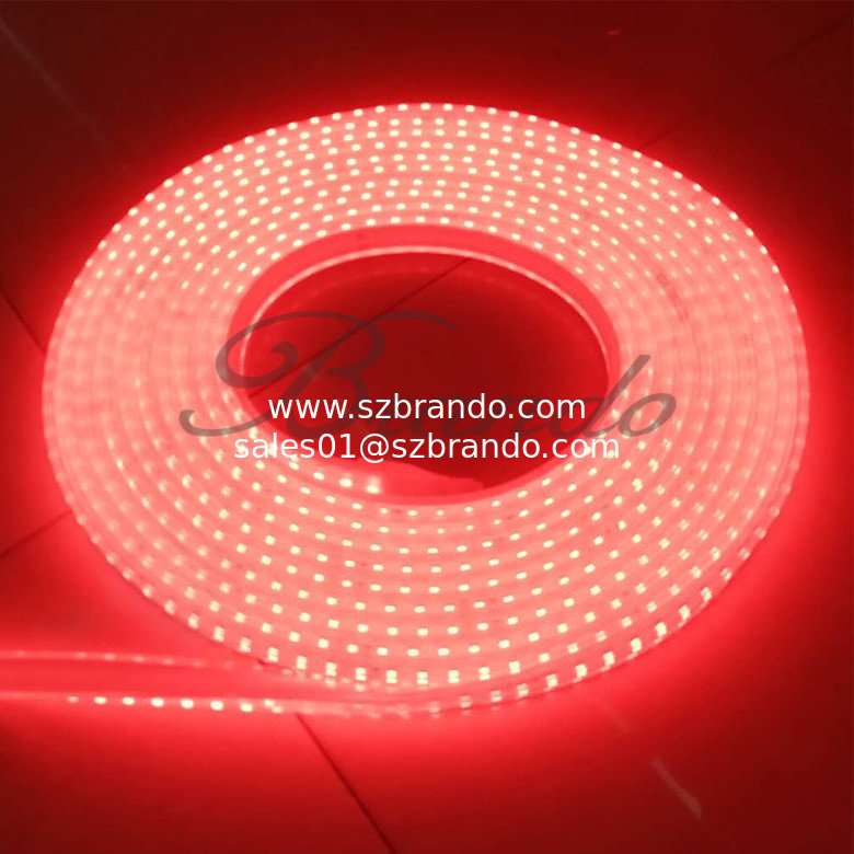 Emergency Lighting Red Color Industrial LED Rope Light For Mining Underground