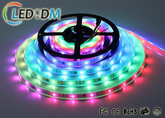 60 LEDs/M 12V WS2811 Led Strip , IP68 Waterproof Addressable LED Tape
